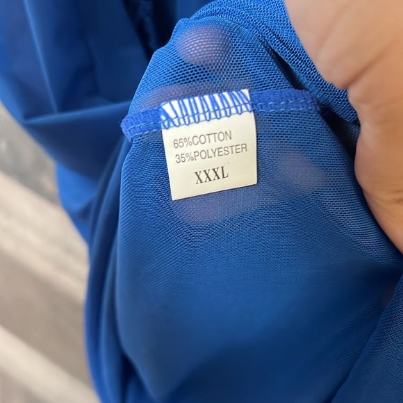 Intimates & Sleepwear | Sexy Royal Blue Sheer Lingerie Gown | Poshmark
